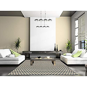 Acura Rugs Artios Collection Area Rug, Contemporary Style Hand Tufted Wool Rug 5' x 8' Feet / 60"W x 96"L