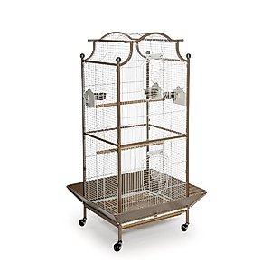 Prevue Pet Products Pagoda Cockatiel Cage, Coco and Cream