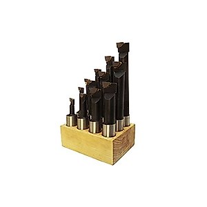 GORLENKE12 PC Boring Bar Set 5/8" Shank C6 Carbide Tip 50 RC