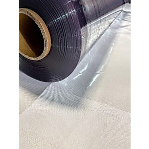 Clear Marine Vinyl 4 Gauge Boat Window Double Clear Polished 54 Inches Wide by 10 Yard Roll