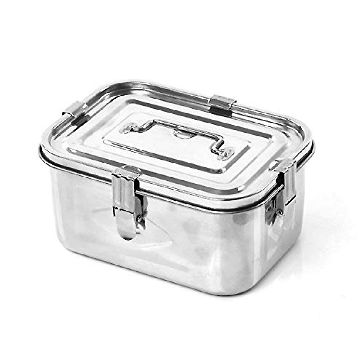 Stainless Steel 101oz (3L) Rectangular Kimchi Food Leakproof Airtight Storage Container Saver