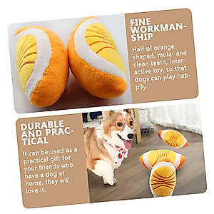 DOITOOL 4pcs Dog Chew Toy Dog Teething Chew Toys Dog Dental Toys Chewer Teething Toy Puppy Chewing Stick Dog Squeaky Toys Bird Toy Stuffed Sloth Plush Toy Dog Plush Toy Chewing Gum Filling