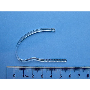 2 Clear Long Earhooks Earloops Compatible with Blueant T1, V1, V1x, Z9, Z9i Headset Wireless Devices