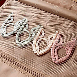 Foldable Plastic Hanger for Travel, Wardrobe Closet Underwear Socks Drying Rack Organizer