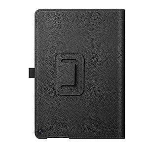 Fintie Case for Onn. 10.1" Tablet Pro (Model: 100003562), Premium Vegan Leather Folio Protective Stand Cover with Pencil Holder for Onn 10.1 inch Pro Tablet - Black