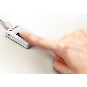 BIO-key EcoID II USB-C 2.0, Fingerprint Scanner for Desktops, Laptops with Windows 10/11