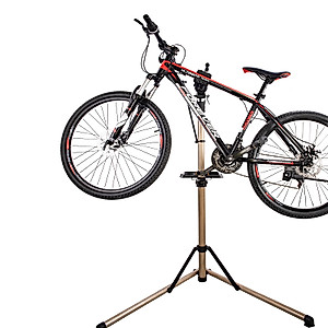 teraysun Bike Repair Stand,Home Portable Bicycle Mechanics Workstand fit for Mountain Bikes and Road Bikes Maintenance