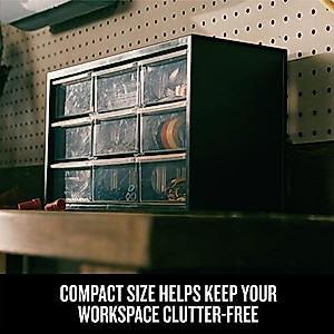 CRAFTSMAN Storage Organizer Bin System, 9 Compartment, Plastic (CMST40709)