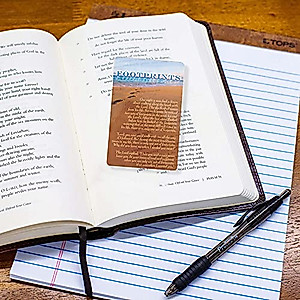 Pocket Card Bookmark Pack of 12 - Footprints