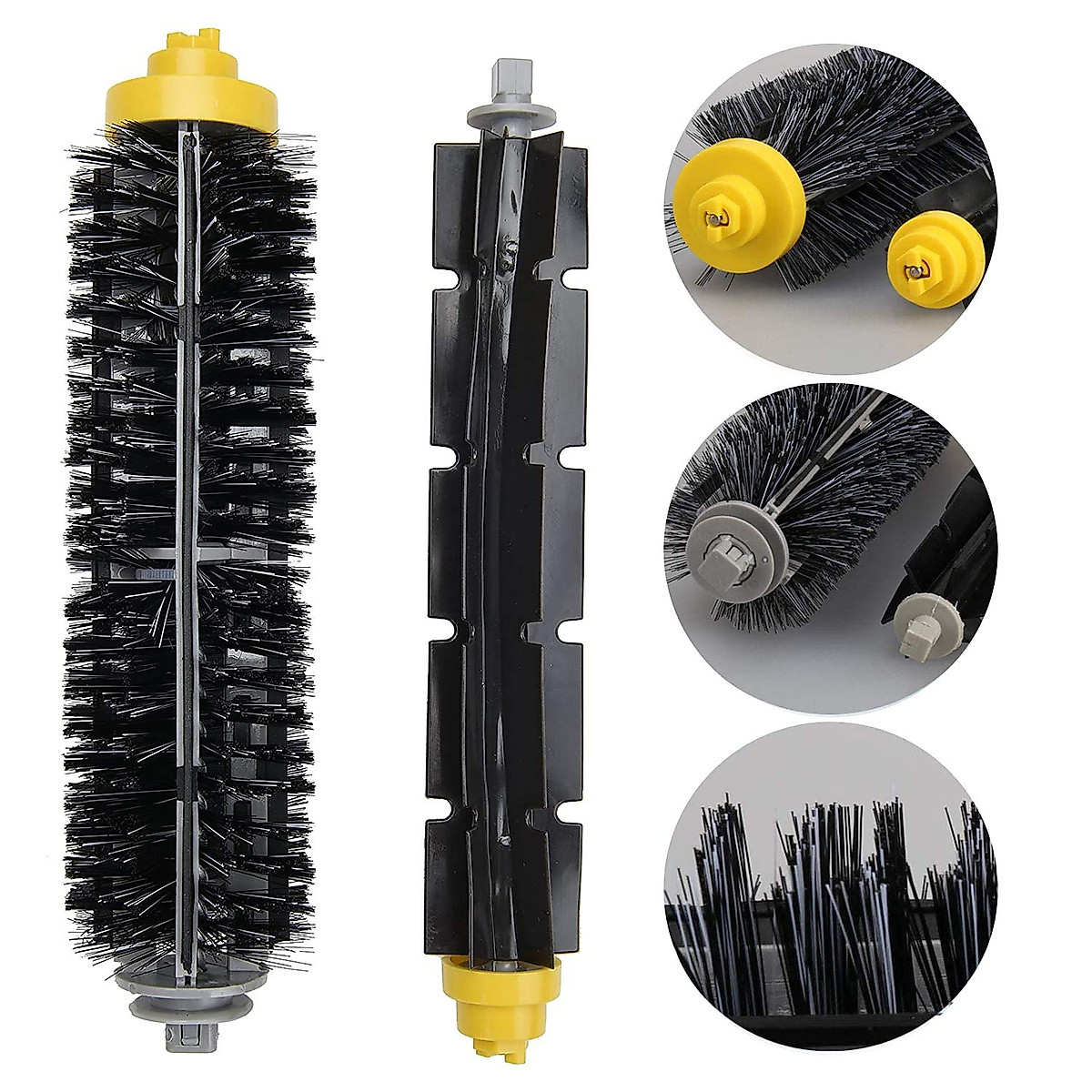 Mochenli Replacement Parts for iRobot Roomba 600 Series 675 692 694 690 680 660 651 650 614 610 500 Series 595 585 564 552 Vacuum Robotic,8 Side Brush, 2 Main Roller Brush, 6 Filter, 1 Caster Wheel