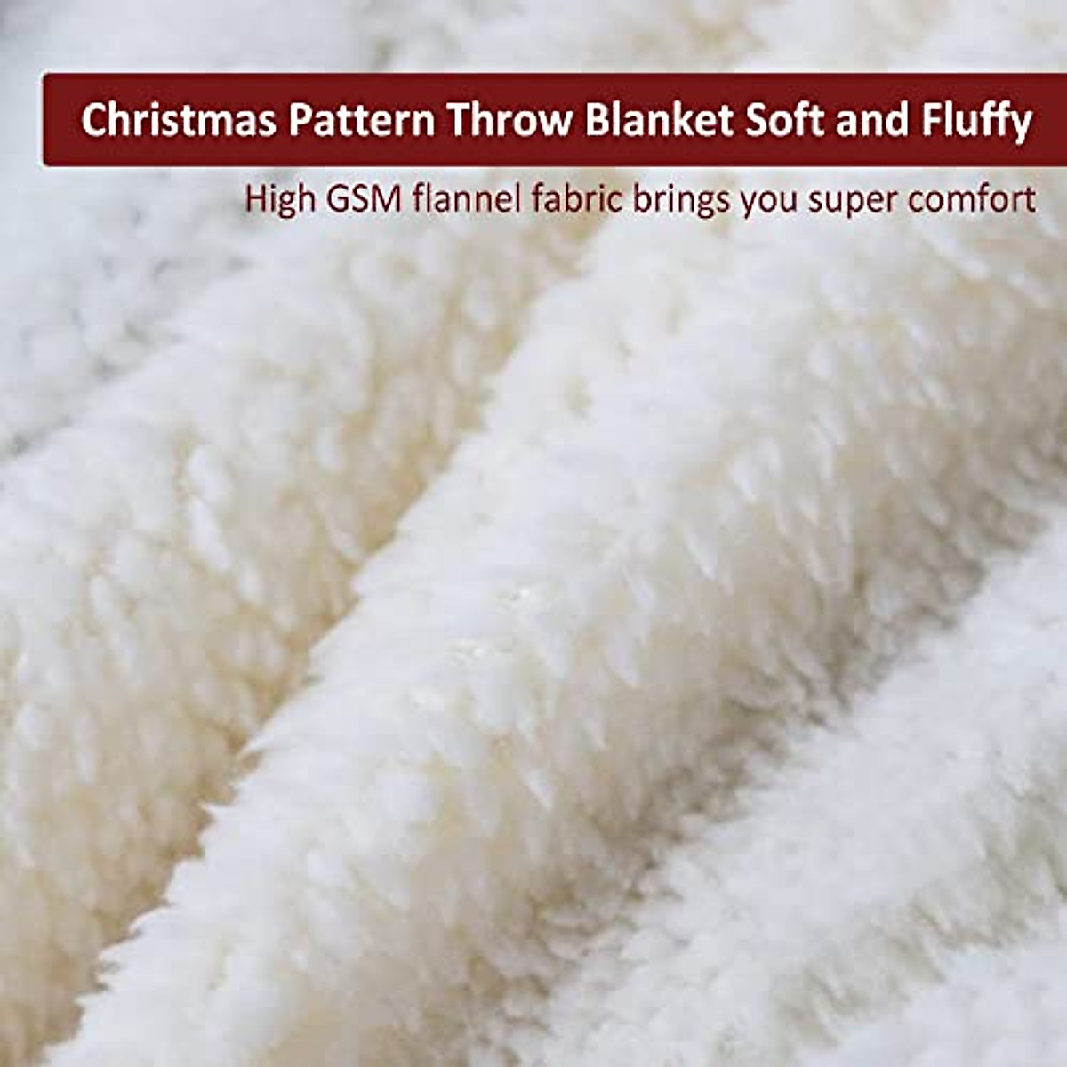 Christmas Sherpa Fleece Twin Size Blanket, Cardinals Birds Stitching Plaid Fuzzy Soft Lightweight Breathable Bed Sofa TV Couch Blanket - 60'x80'