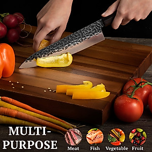 Japanese Chef Knife, 8 Inch Gyuto Chef Knife, 3 Layers 9cr18mov Clad Steel Chef Knife with Octagonal Handle, Professional Kitchen Knife For Home And Restaurant, sushi Knife - chefs Knife