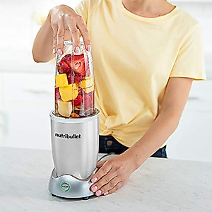 NutriBullet N12-1001 10pc Single Serve Blender, Includes Travel Cup, One Size, Gray
