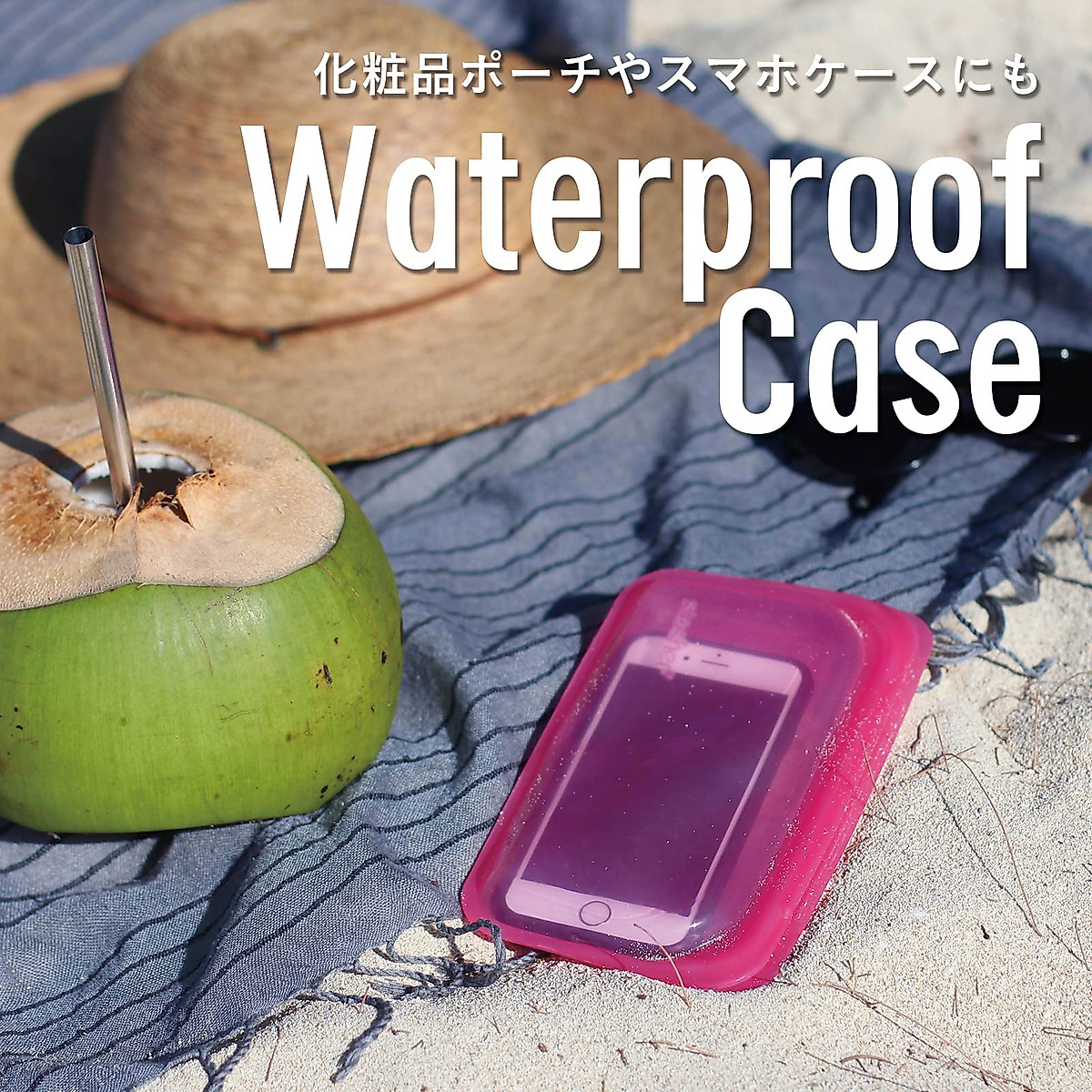 Stasher STNGB3 Silicone Bag, Clear, S Size, Size M Set, Microwave, Storage, Cooking