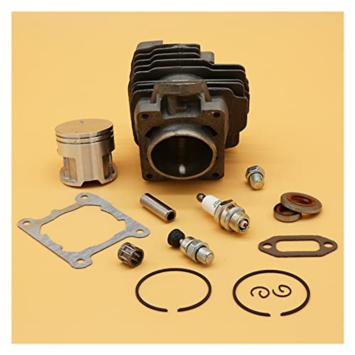 Unbrands Outdoor Power Tools 44.7mm Cylinder Piston Ring Spark Plug Bearing Oil Seal Kit Compatible with Stihl MS261 MS 261 MS261C Garden Chainsaw Spare Parts Cylinder Piston