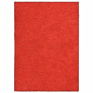 Garland Rug Skyline Shag 5 Ft. x 7 Ft. Area Rug Chili Red