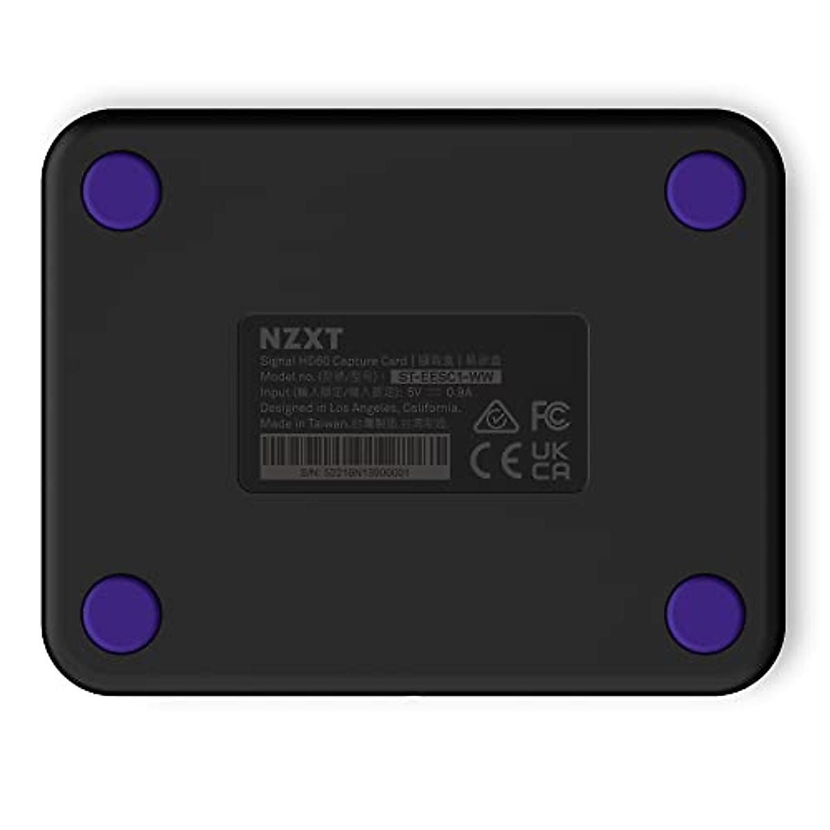NZXT Signal HD60 Full HD USB Capture Card - ST-EESC1-WW - HD60 (1080p) - Live Streaming and Gaming - Zero-Lag Passthrough - Open Compatibility