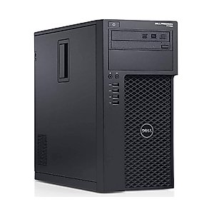 Dell Precision T1700 Tower Desktop PC, Intel Quad Core i7-4770 up to 3.9GHz, 16G DDR3, 512G SSD, DVD, WiFi, BT 4.0, Windows 10 64 Bit-Multi-Language Supports English/Spanish/French(Renewed)