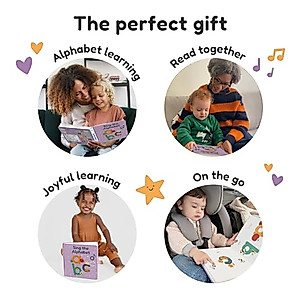 Calis Books ABC Book | Great Alphabet Learning Toy with The ABC Song | Sound Books for Toddlers 1-3 | Great Books for 1 Year Old | Toddler Learning Toys ages 2-4 | Speech Therapy Toys