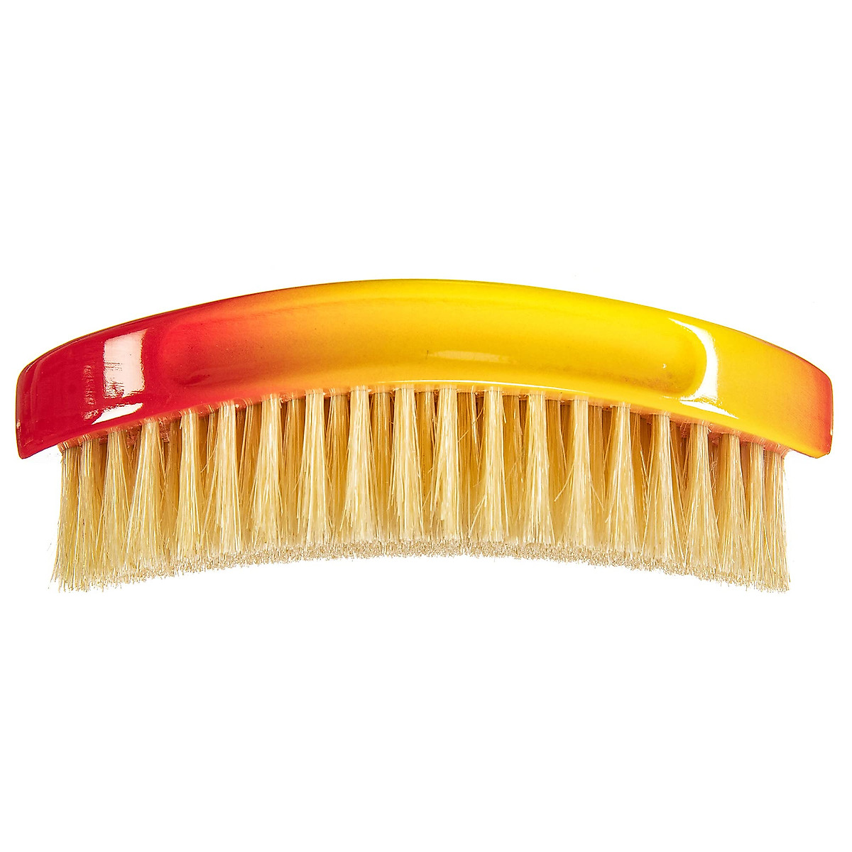 Torino Pro Curve Wave brush #157- Medium 100% Boar Bristle Curved 360 Wave Palm Brush - Great for laying down 360 waves and use before using wave cap or durag - Luxury wave brush for men 360