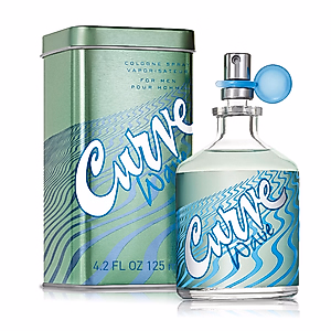 Men's Cologne Fragrance Spray by Curve, Casual Cool Day or Night Scent, Curve Wave, 4.2 Fl Oz