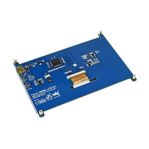 Waveshare 7 inch Capacitive Touch Screen IPS Display HDMI LCD Module 1024x600 Touchscreen for Raspberry Pi 4/3/2/1 Model B/B+/A+/BeagleBone Black/Banana Pi, Windows 10/8.1/8/7