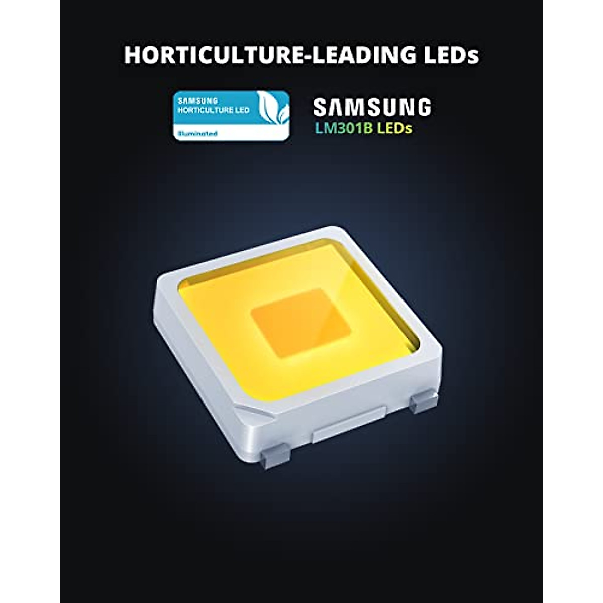 VIPARSPECTRA P1000 LED Grow Light with Samsung LM301B Diodes & Dimming Daisy Chain, Full Spectrum for Indoor Plants Veg Bloom for 3x3/2x2 Grow Tent