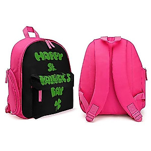 Saint Patricks Day Backpack Lightweight Travel Work Bag Casual Daypack Business Laptop Backpack for Women Men