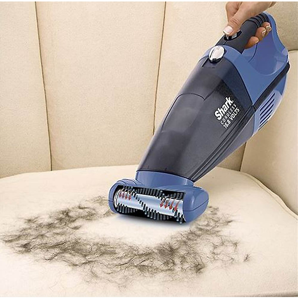 Shark SV75Z Pet Perfect Portable Bagless Handheld Floor Cordless Vacuum (Renewed)