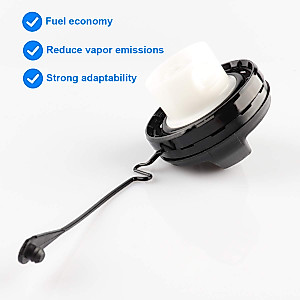 Gas Cap, Fuel Cap Replace 77300-33070 7730033070 Compatible with Toyota Leuxs - 4Runner, Avalon, Camry, Corolla, Highlander, Matrix, Sequoia, Sienna, Solara, Tacoma, Tundra, GX470, ES330, ES300, More