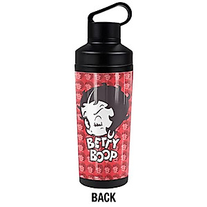 Betty Boop OFFICIAL Forty Winks 18 oz Insulated Water Bottle, Leak Resistant, Vacuum Insulated Stainless Steel with 2-in-1 Loop Cap