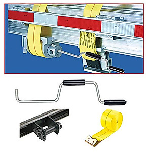 QZATTCAEN Strap Winder for Flatbed Truck Hand Roller for Winding Kwik Winder Winch Winder for Winch Straps