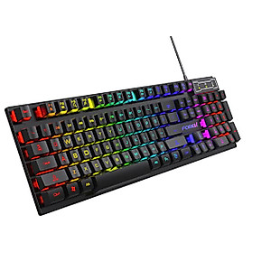 JP-5200 Mechanical Gaming Keyboard, Low Profile GL Tactile Key Switch, Advanced Lightspeed Wireless and Bluetooth Support - Tactile