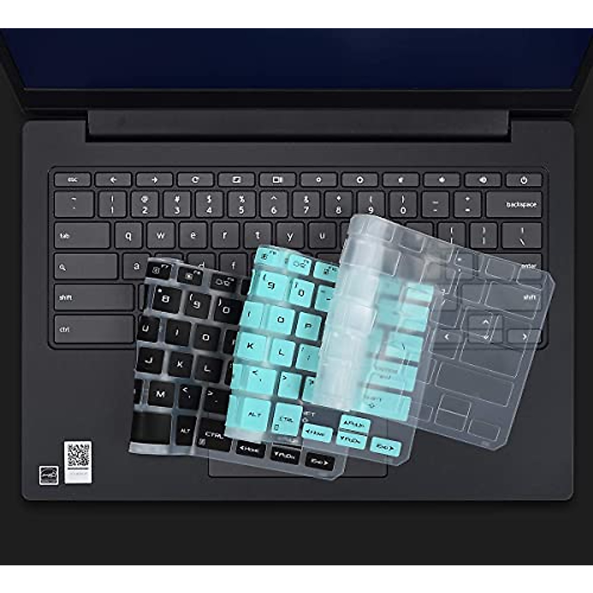 Keyboard Cover for ASUS ROG Zephyrus G14 GA402 2023 2022, Zephyrus M16 GU604 GU603, ROG Zephyrus G15 GA503 & Zephyrus G16 GU603, TUF Dash F15, ROG Zephyrus G14 GA402 2023 Keyboard Skin - Black