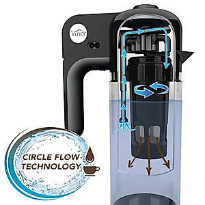 VINCI Express Cold Brew Patented Electric Coffee Maker Cold Brew in 5 Minutes, 4 Brew Strength Settings & Cleaning Cycle, Easy to Use & Clean, Glass Carafe, 1.1 Liter (37 Fl Ounces)