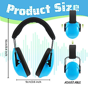 Amylove 12 Pcs Kids Ear Protection Noise Cancelling Headphones Ear Muffs Bulk 27db Sensory Headphones Noise Reduction Hearing Protection Earmuffs for Autism Concert (Classic Style, Blue Green Color)