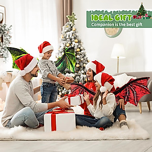 Toddler Electric Dragon Wings, Kids Dinosaur Costume Wings with LED Light & Music, Halloween Dino Dress-Up Costumes for Boys & Girls, Green Dinosaur toys for Kids as Christmas Birthday Party Gifts