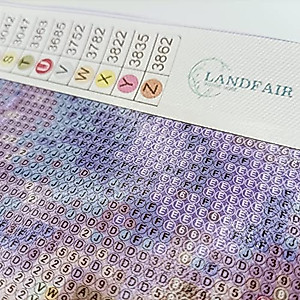 LANDFAIR Diamond Painting Kits - 15x20 inch Round Full Drill Big Ben London Diamond Art Kits for Adults