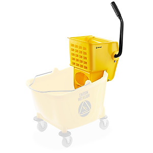 Dryser Side Press Wringer Replacement for Commercial Mop Bucket, 26 and 33 qt - Yellow