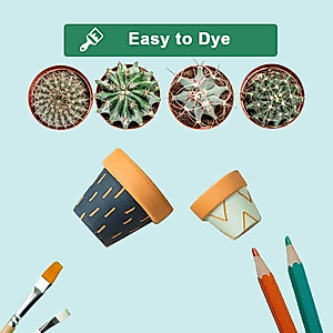 vensovo 48 Pcs Tiny Terracotta Pots - 2 inch Small Mini Clay Pots with Drainage Holes Flower Nursery Terra Cotta Pots for Indoor/Outdoor Succulent Plants, Crafts, Wedding Favor