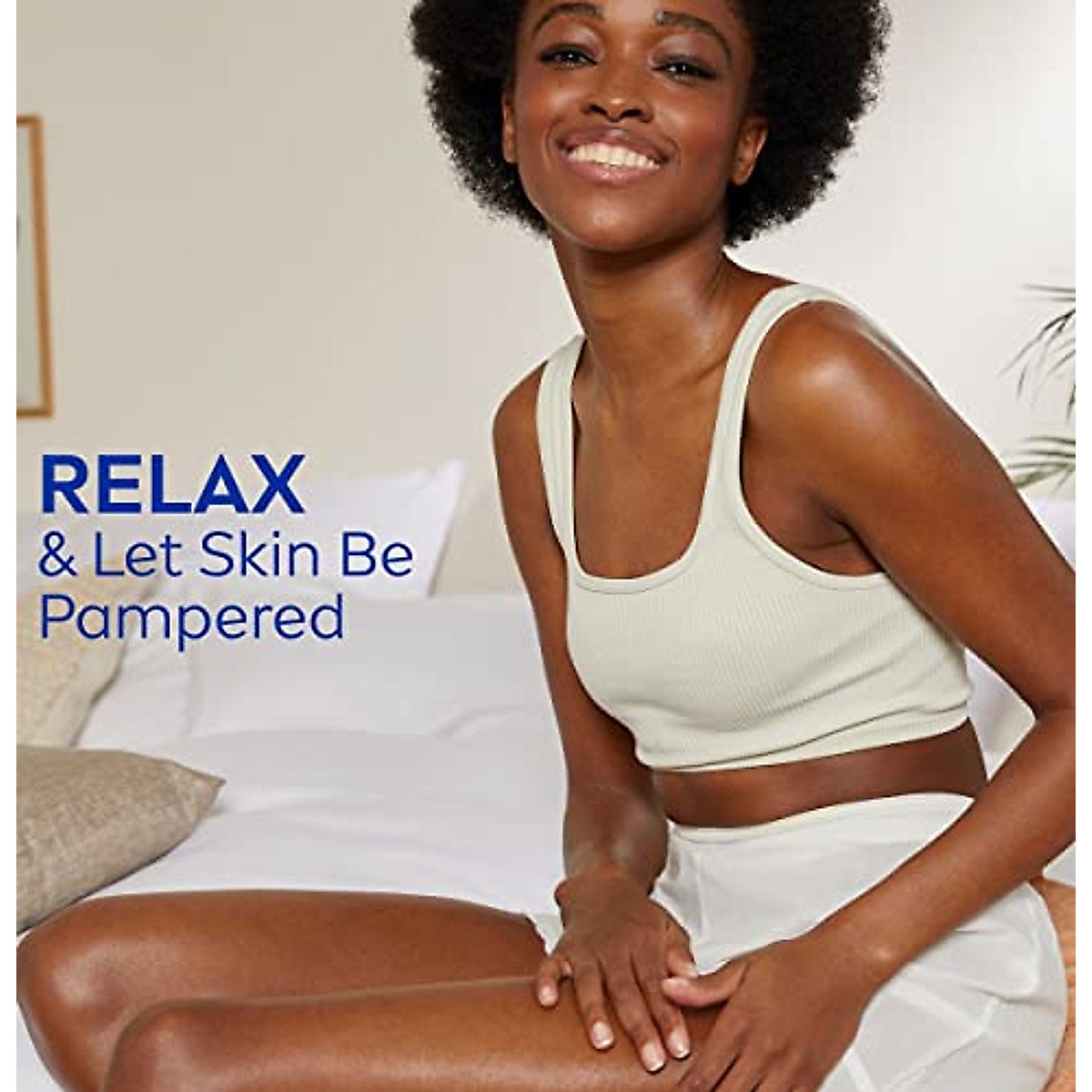 NIVEA Vanilla and Almond Oil Infused Body Lotion, 50.7 Fl Oz, Pack of 3