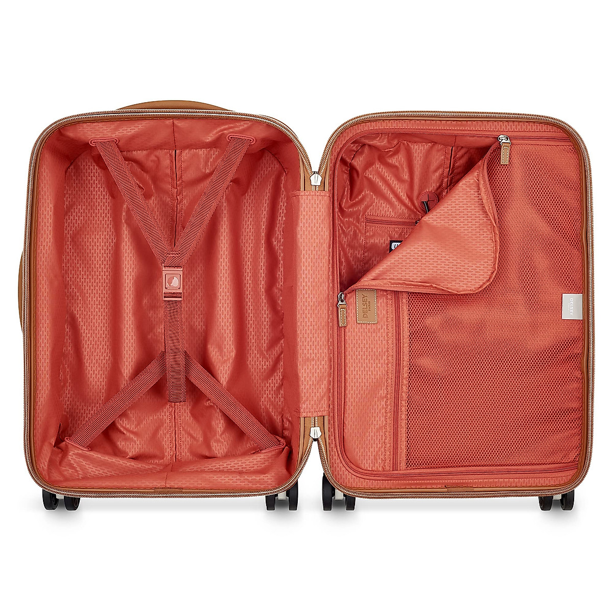 DELSEY PARIS Chatelet Air 2.0 Hardside Luggage with Spinner Wheels, Angora, 2 Piece Set, (20/28)