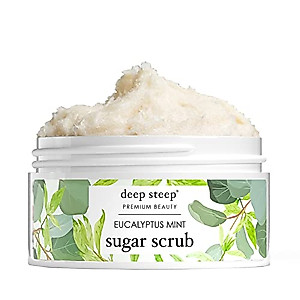 Deep Steep Sugar Scrub, 8oz (Eucalyptus Mint)