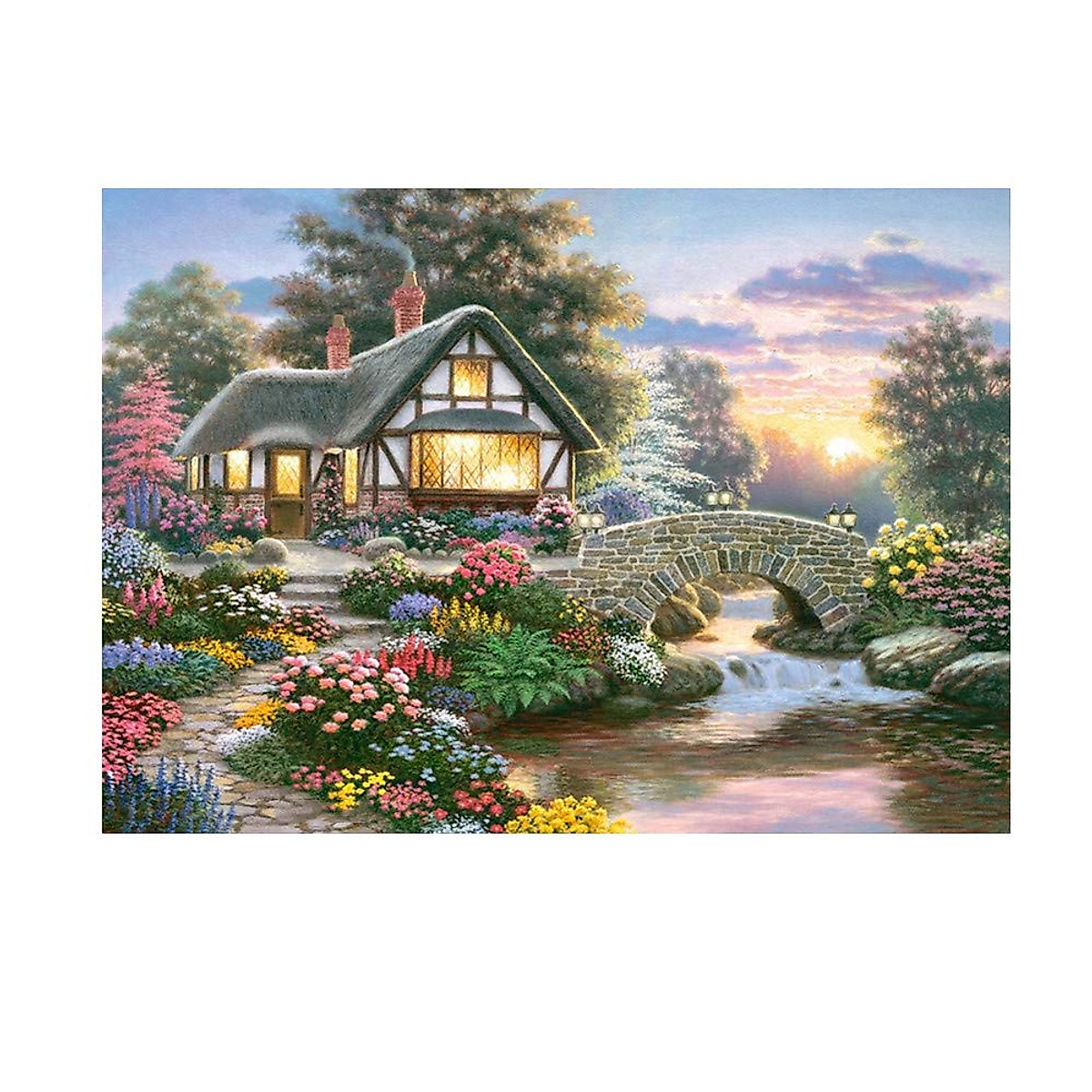 DIY 5D Diamond Painting Full Dril, Xizhendai Full Drill DIY 5D Diamond Paints by Number Kits Rhinestone Pasted Embroidery Kit Home Decor (xiaoqiao, 30x40cm)