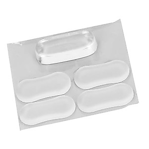 Bidet Toilet Seat Bumper,20Pcs Toilet Lid Bumper,Transparent Silicone Toilet Lid Bidet Replacement Bumper