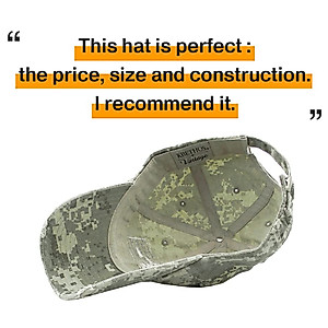 KBVT-209 DIGI-CIT Tactical Operator with USA Flag Patch US Army Military Baseball Cap Adjustable