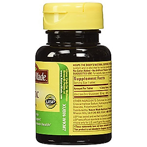 Nature Made Zinc Tabs - 30 mg - 100 ct