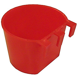 10 Pack of RITE FARM PRODUCTS 8 OZ Pigeon Quail Dove Chicken Rabbit Bird Feeder Water Drinker Cups Wire CAGE