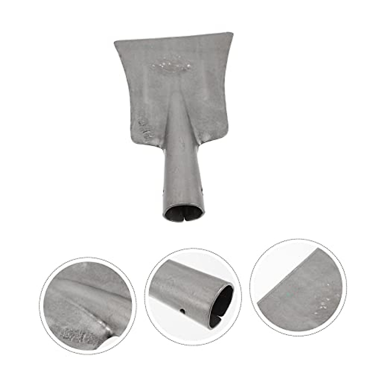 Happyyami Home Tools 2pcs Household Ice Steel Cleaning Removing Remover Road Shovel Outdoor Replaceable Tool Manganese Scraper Deicing Snow Thickened Metal Breaking Sidewalk Removal