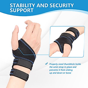 joingood Wrist Brace for TFCC Tears, Adjustable Wrist Brace for Triangular Fibrocartilage Complex Injury, One Size Fits Most, Wrist Support for Right Wrist